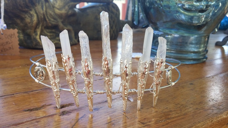 Crystal Boho Sea Gypsy Crown - Etsy