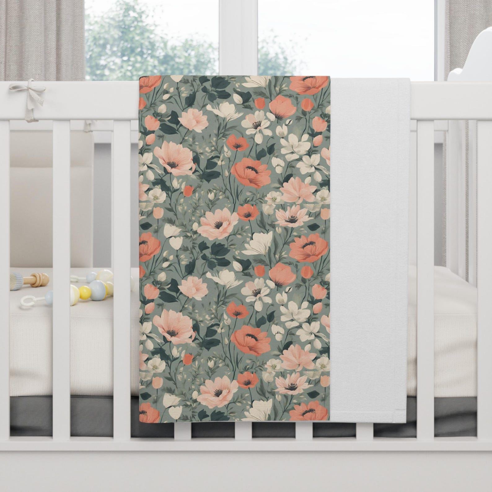 Emily Soft Fleece Baby Blanket, Cozy Nursery Cuddle Essential, Warm ...