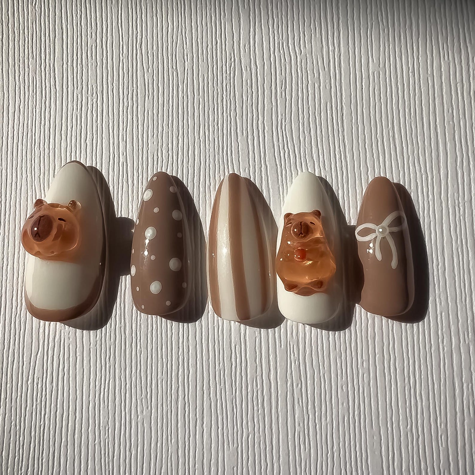 Capybara Nails Capybara Press Ons - Etsy