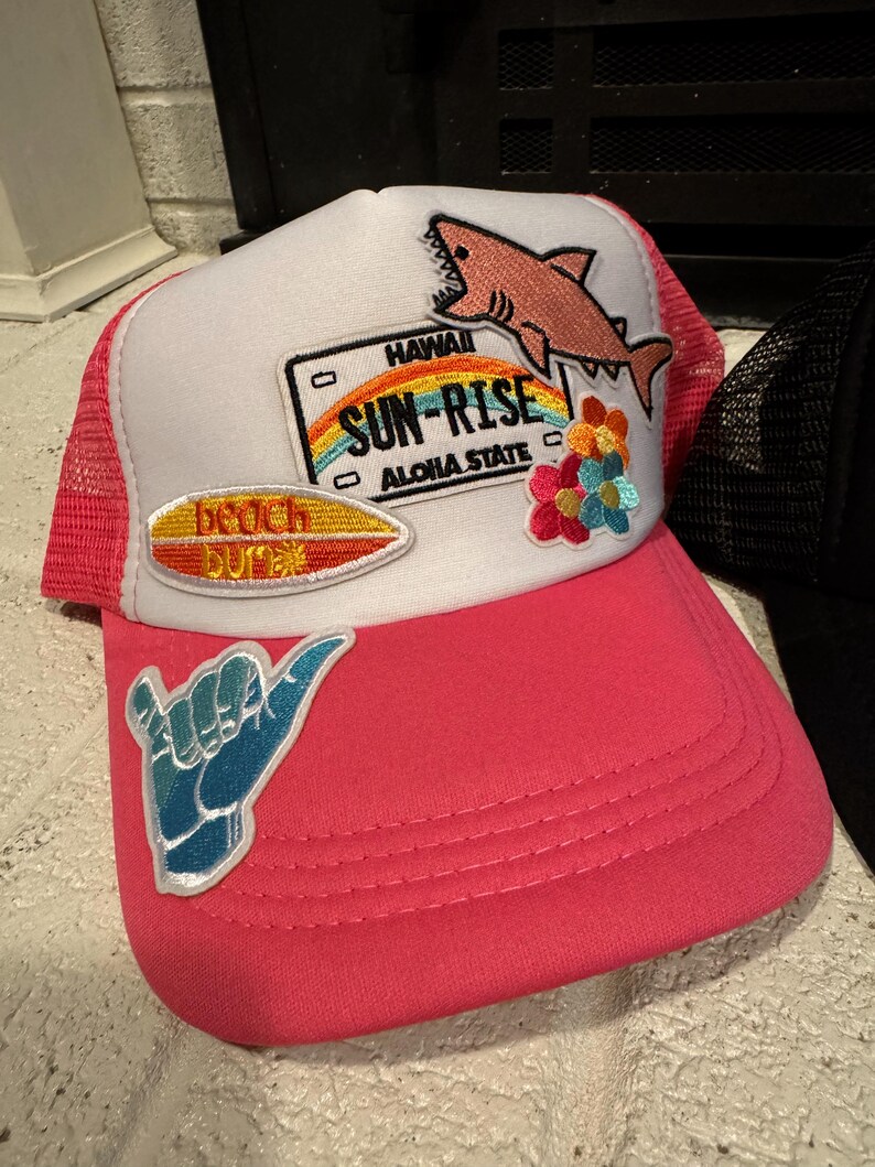 Custom Patch Trucker Hat Women's and Men's Hats - Etsy