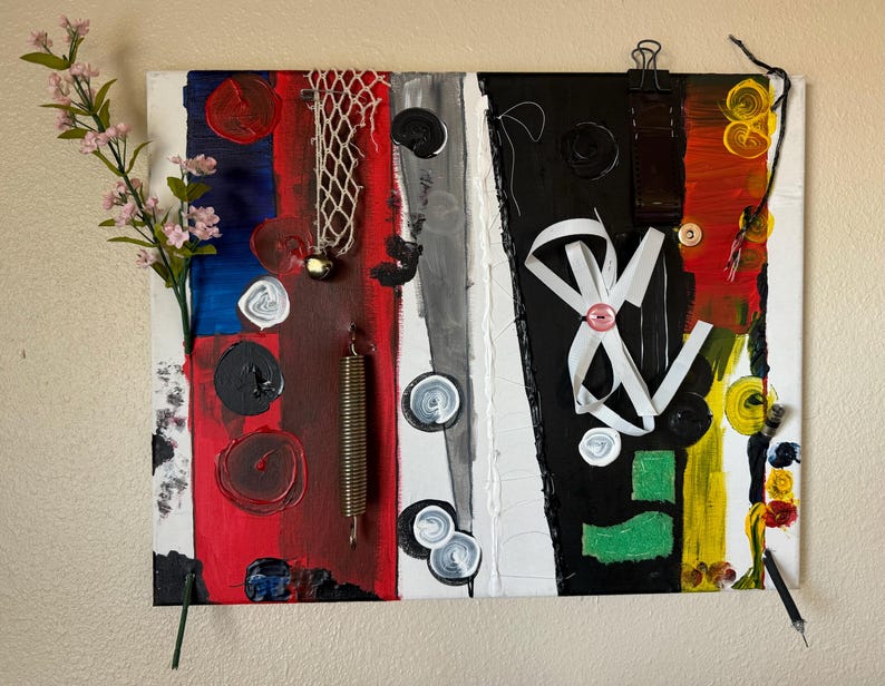 To Be Touched – Tactile Collage Art – Textured Mixed Media – Sensory ...