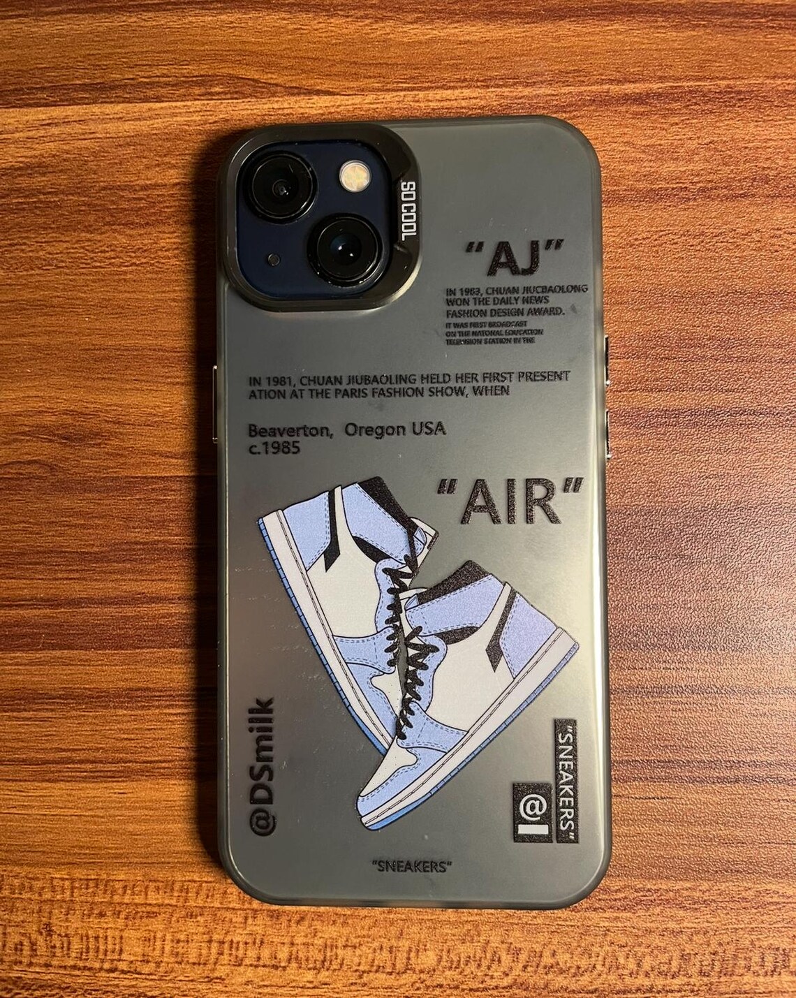 IPhone Case/red/blue-air & Jordan - Etsy UK