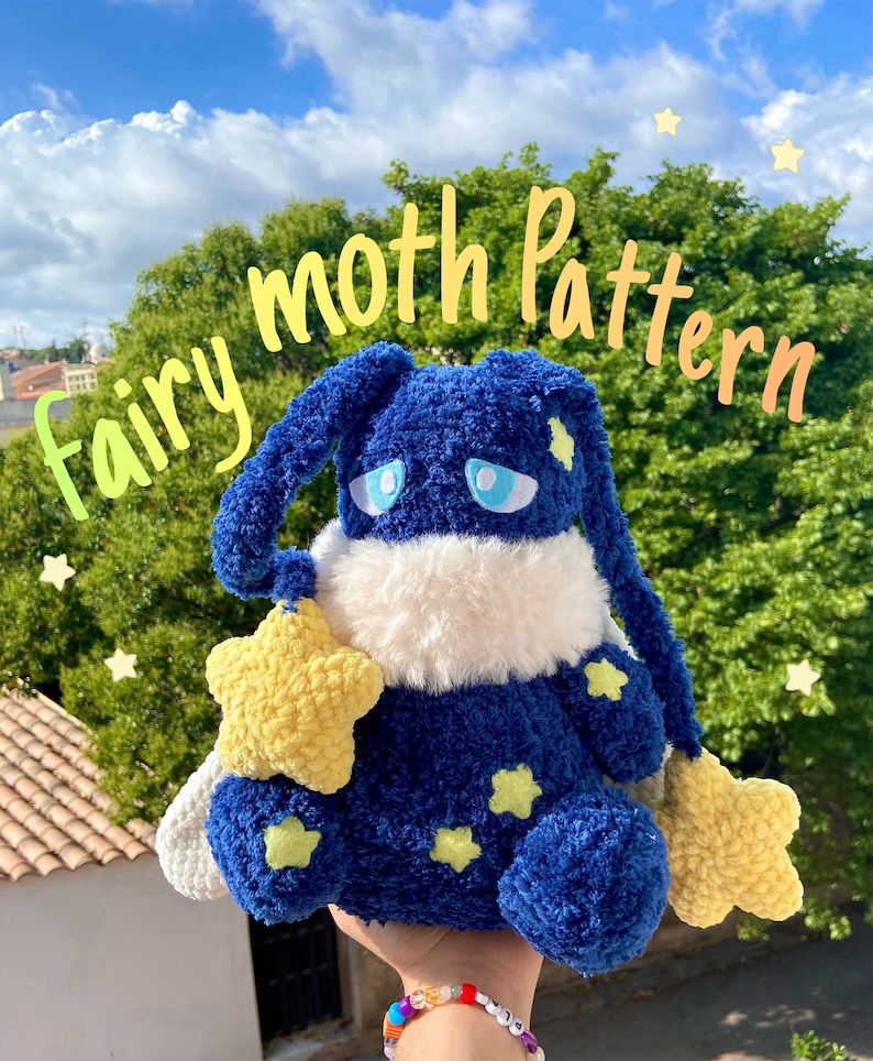 Fairy Moth Crochet Pattern - Etsy