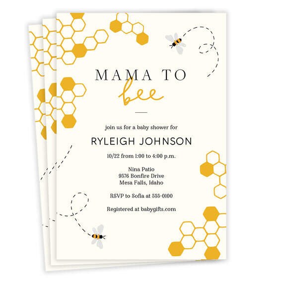 Custom Baby Shower Invitations - Etsy