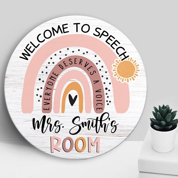 Speech Room Sign - Etsy