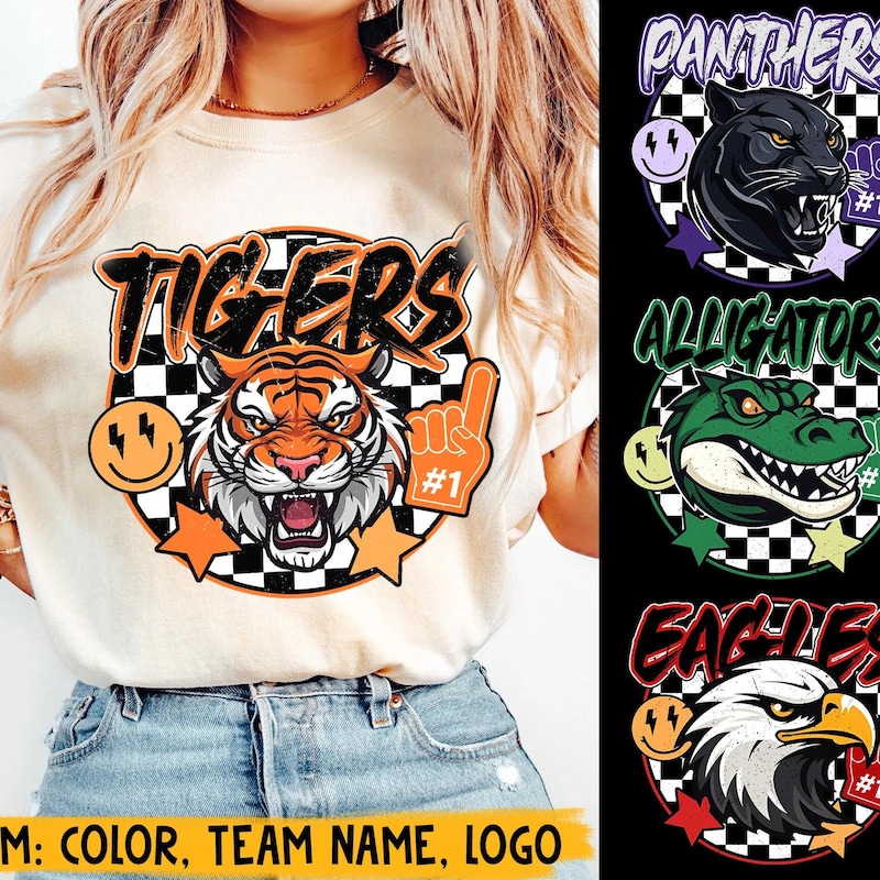 Team Spirit Wear - Etsy