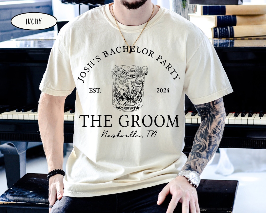 Custom Bachelor Party Shirts, Groomsmen T Shirts, Bachelor Gifts ...