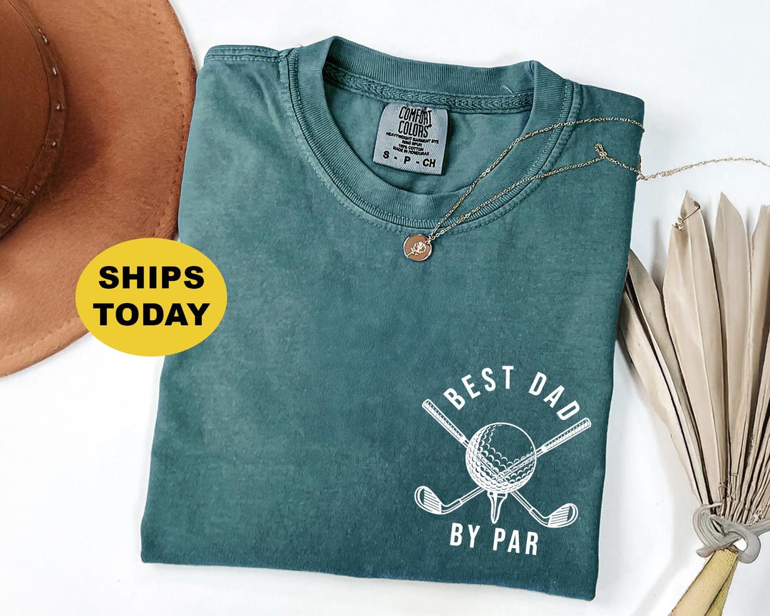 Golf Dad Shirt, Best Dad by Par, Daddy Gift, Christmas Dad Shirt, First ...