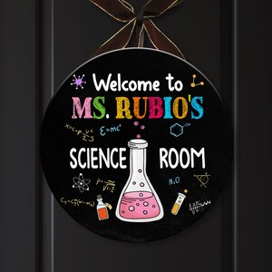 Science Room Door Sign Science Teacher Sign Teacher Door - Etsy