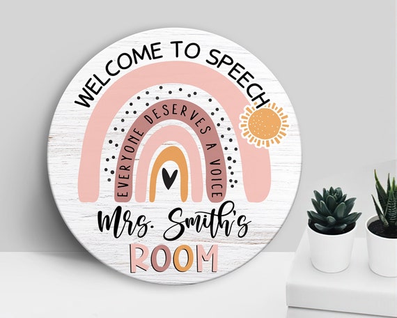 Welcome to Speech Sign Speech Teacher Sign Speech Therapist - Etsy