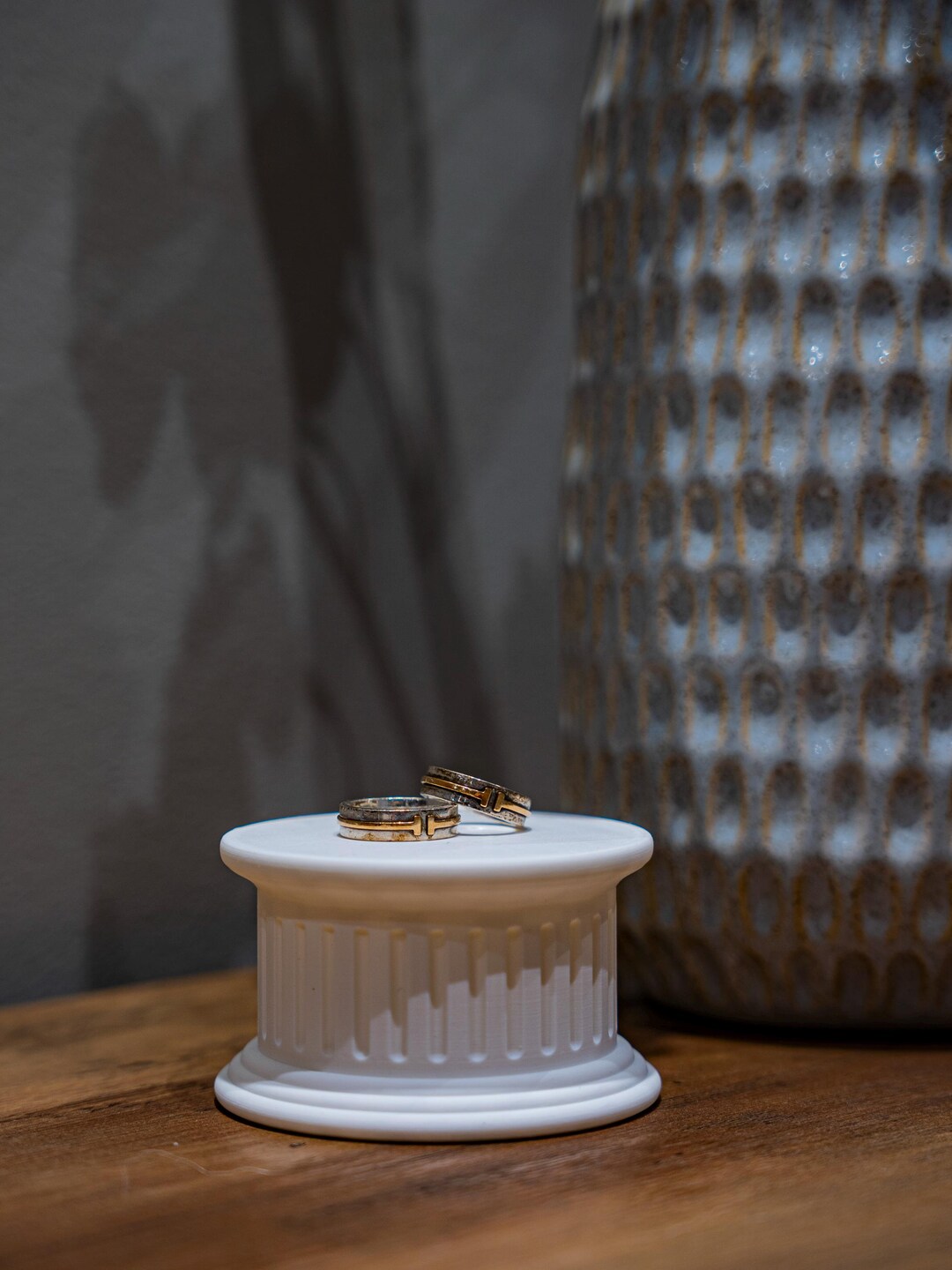 3D Printed French Style Classic Pedestal Display Base 8cm Cylinder - Etsy
