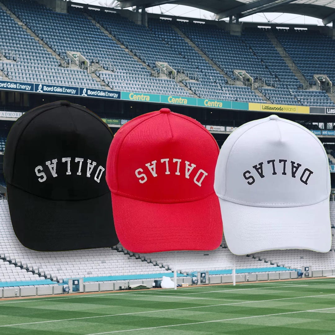 Inversion DALLAS Baseball Cap Embroidery Post Malone Dad Hat Summer ...