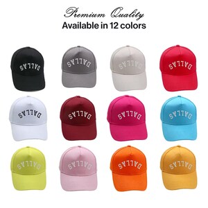 Inversion DALLAS Baseball Cap Embroidery Post Malone Dad Hat Summer ...