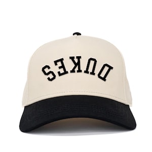 Cream Two-tone 5-panel Snapback Baseball Cap - Etsy