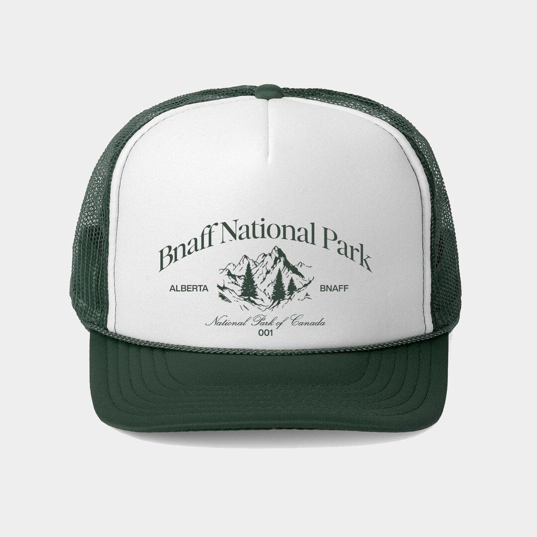 Banff National Park Trucker Hat Cap - Etsy
