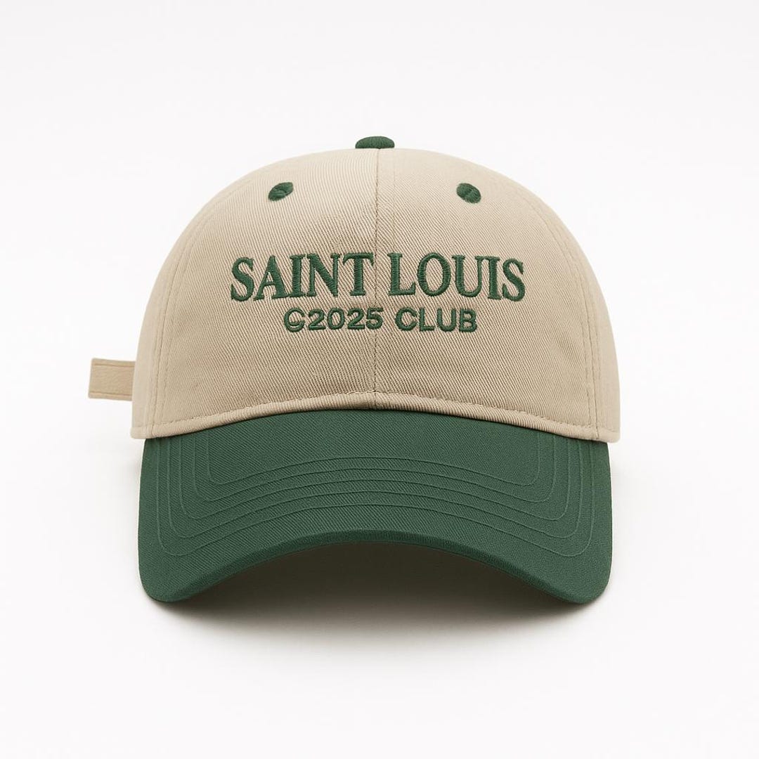 Custom Embroidered Two-tone Baseball Cap, Personalized Dad Hat - Etsy
