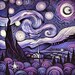 4 Digital - Starry Night Inspired Digital Download – A Modern Twist on ...