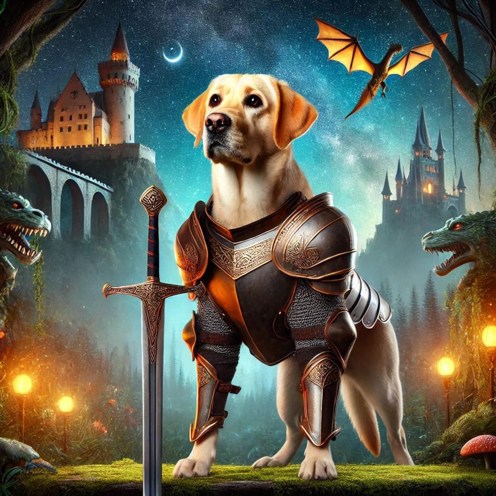 5 Digital - Noble Dog Warrior Digital Download – Bring Home a Legendary ...