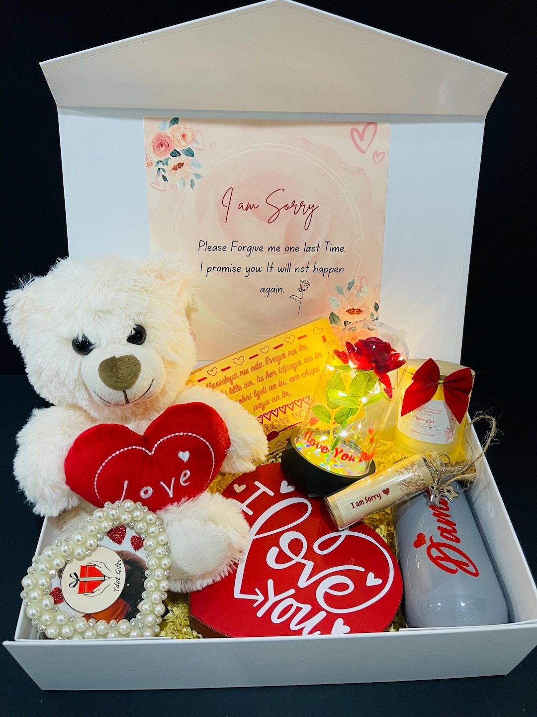 I'm Sorry Gift Box for Him or Her - Curated Collection to Express Your ...