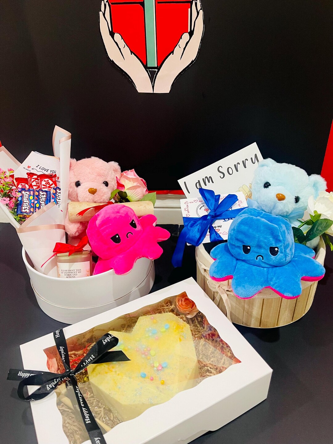 I'm Sorry Gift Box for Him or Her - Curated Collection to Express Your ...