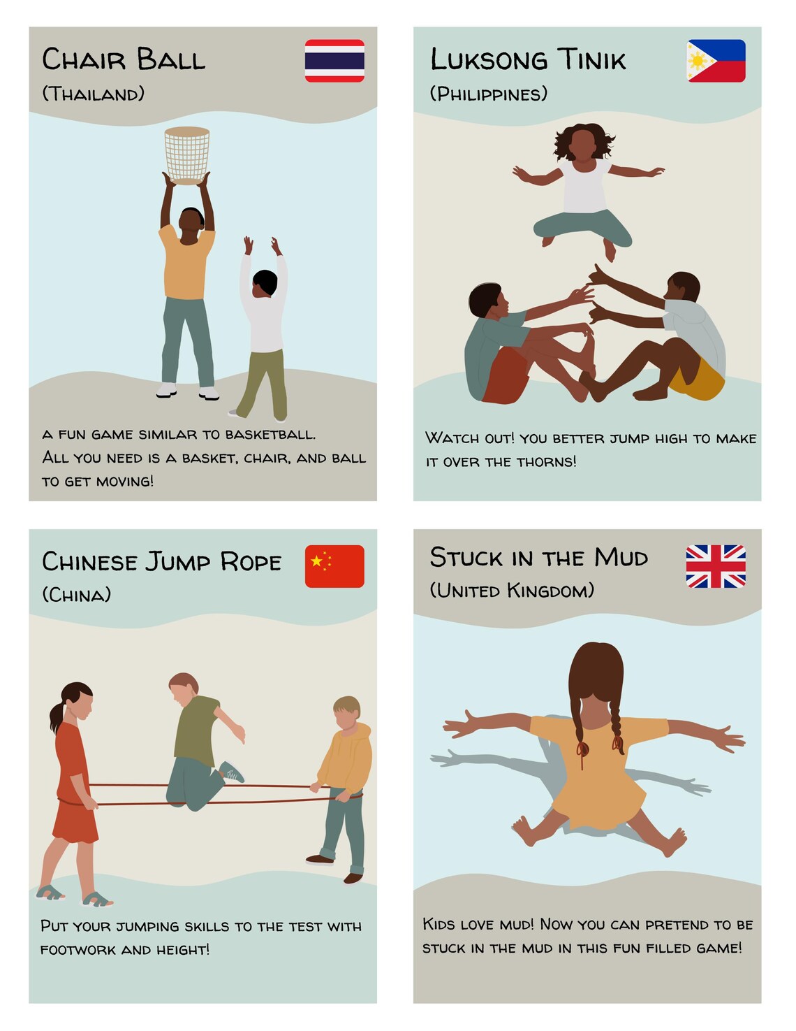 Games Around the World - Homeschool Physical Education Classroom ...