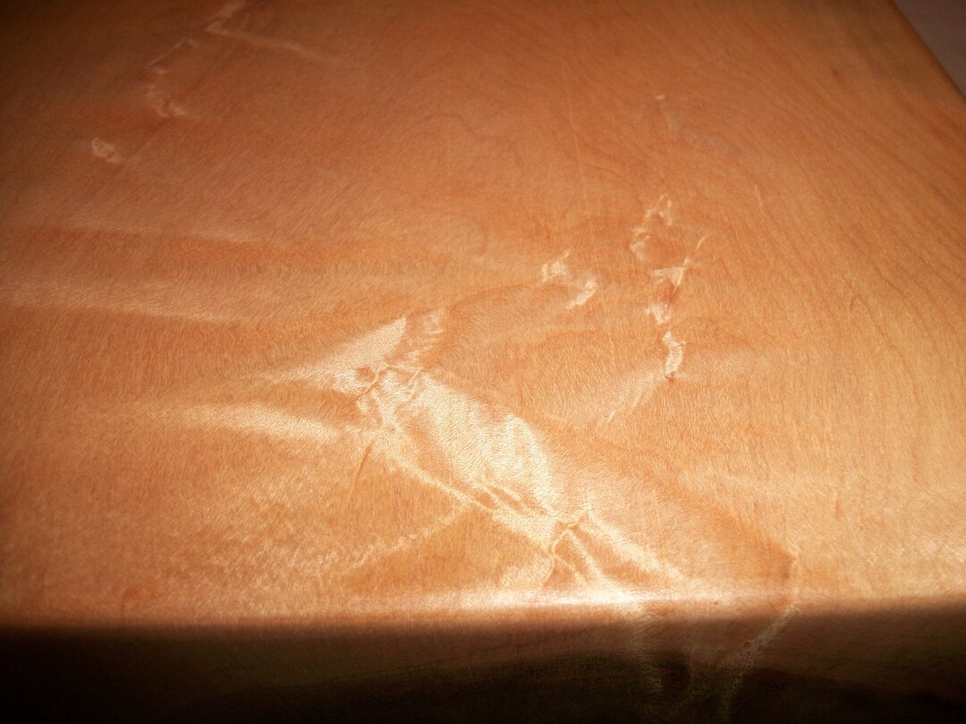 Tiger Grain Hard Maple CHARCUTERIE BOARD With Legs-18 X 10 X 3holiday ...