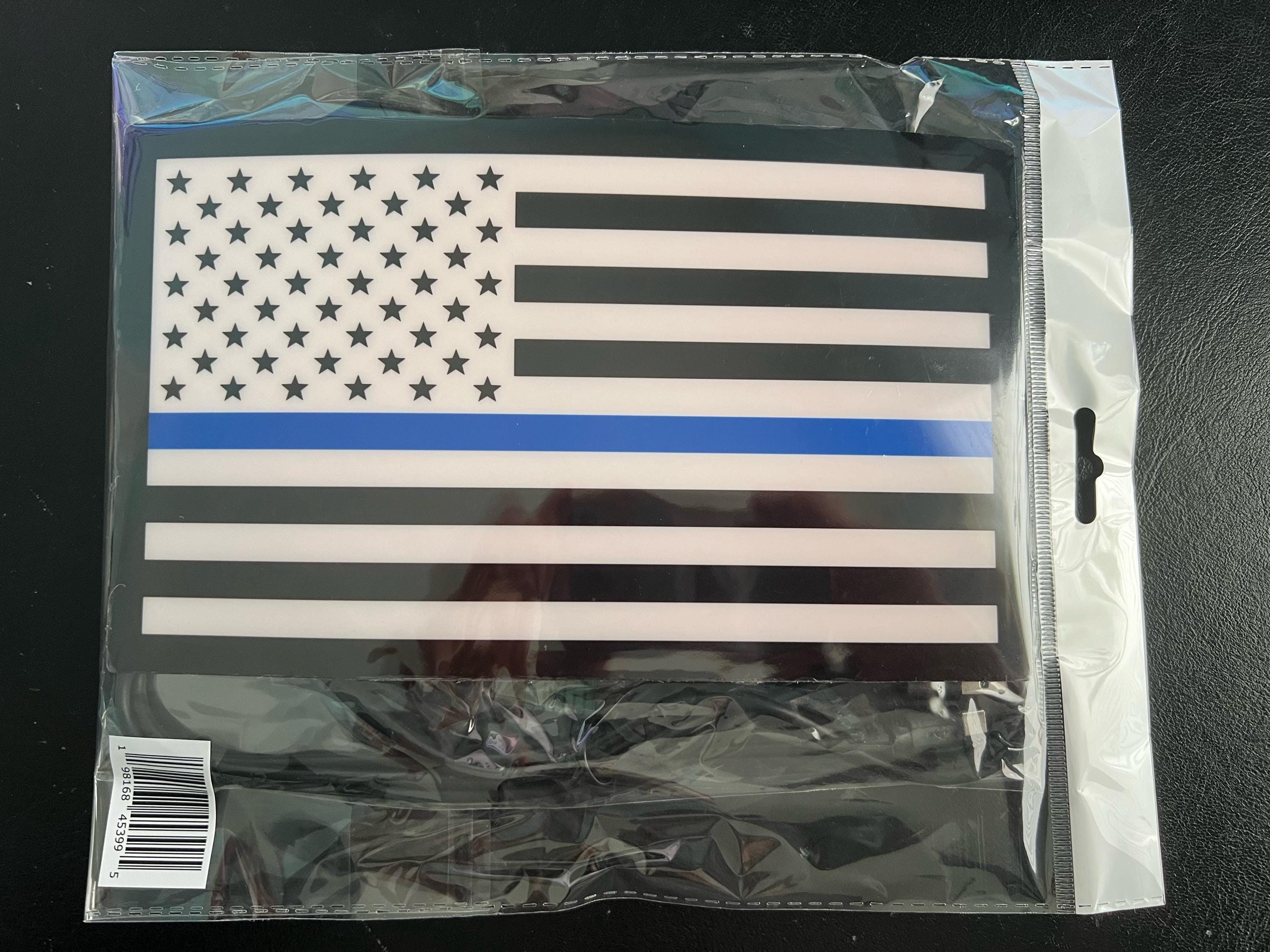 Thin Blue Line Electric Light up Decal, Backtheblue LED, Light Up, Glow ...