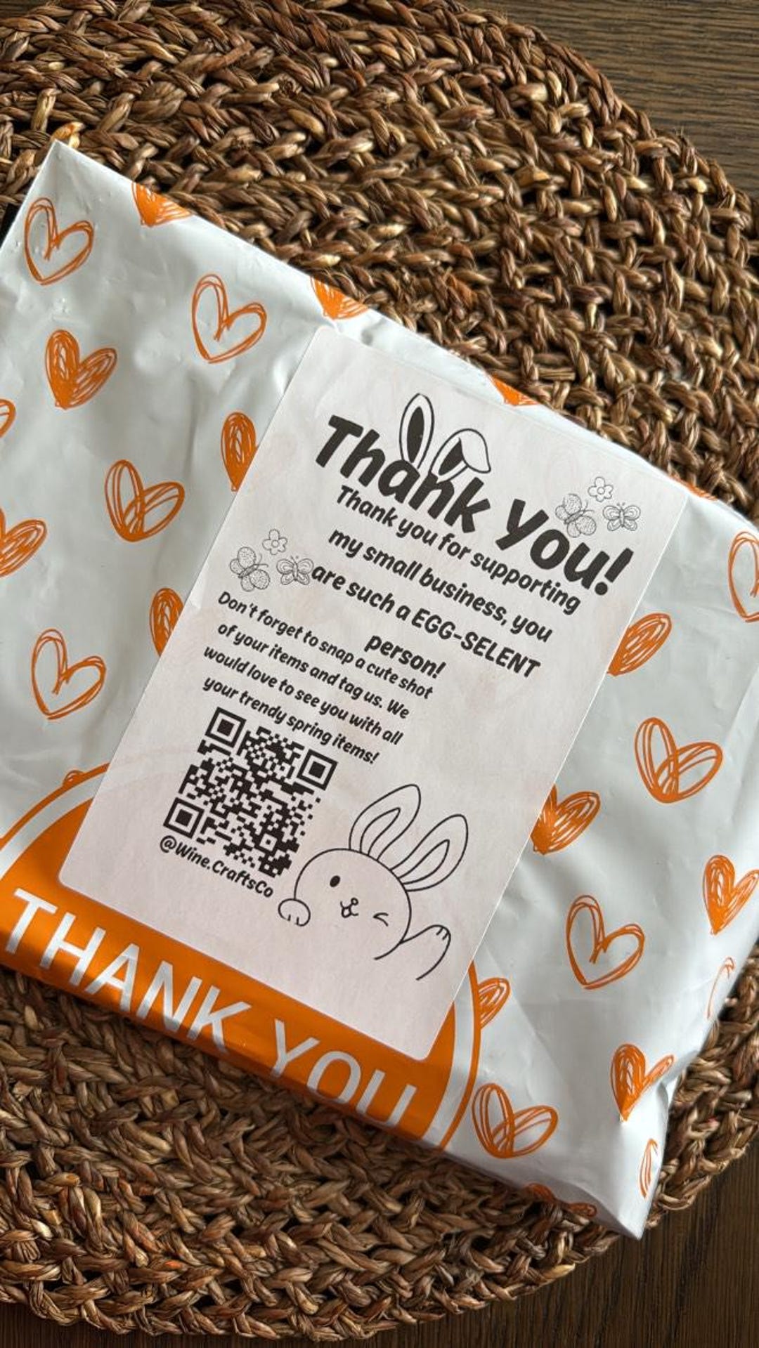 Thank You Shipping Label/ Thank You Label/ 4x6 Thank You Label/spring ...