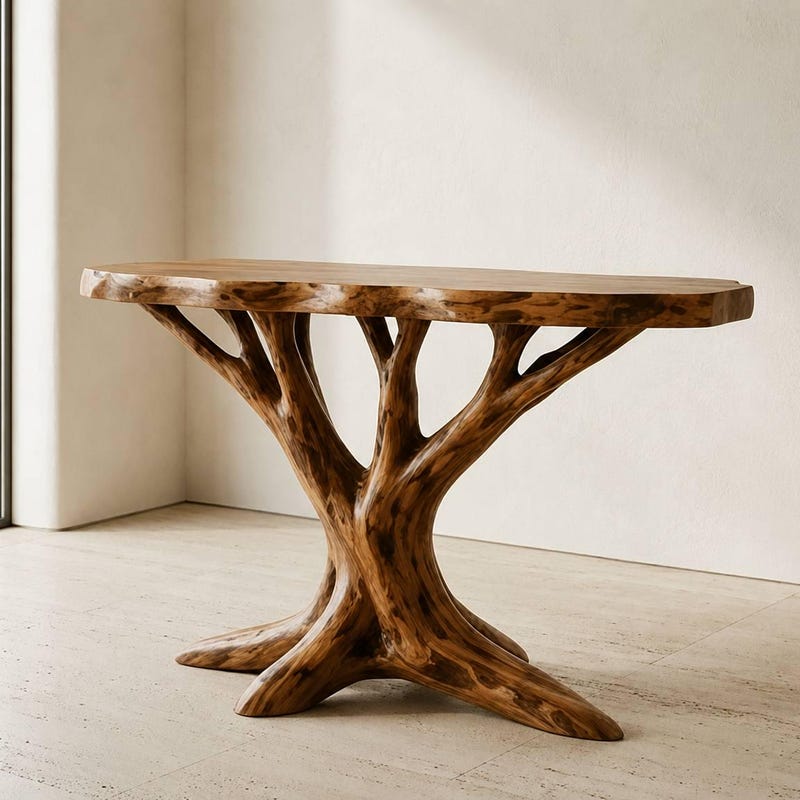 Root Wood Console Tables - Etsy