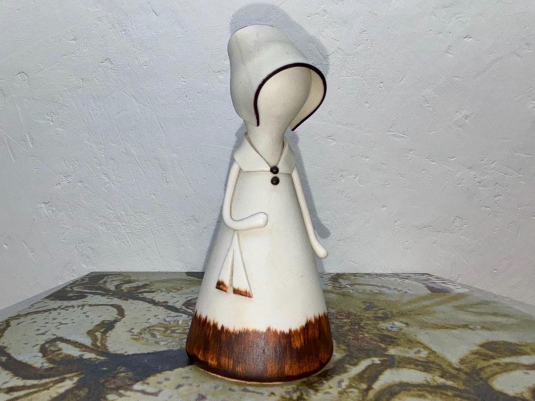 MCM Vintage FRED HILLIER "heidi" Claycraft Productions Studio Pottery ...