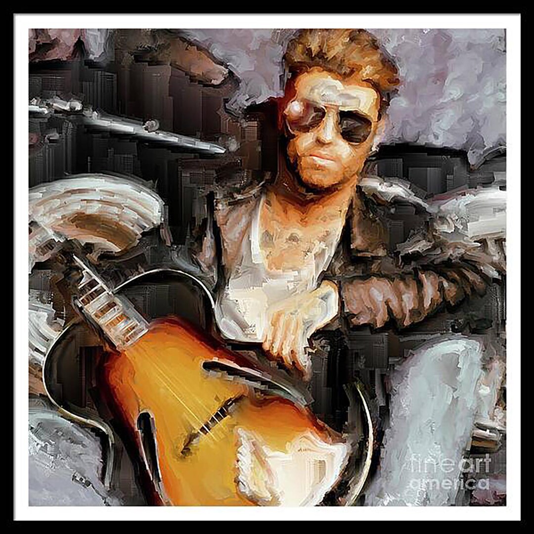 George Michael – Abstract Music Icon - Etsy