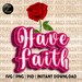 Have Faith in Him Faithfully Hope, Scriptural, Bible Verse, Verses Word ...