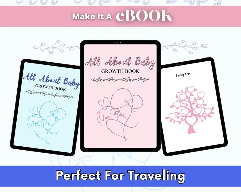 Printable Baby Memory Book | Milestone Journal (PDF Download) - Etsy