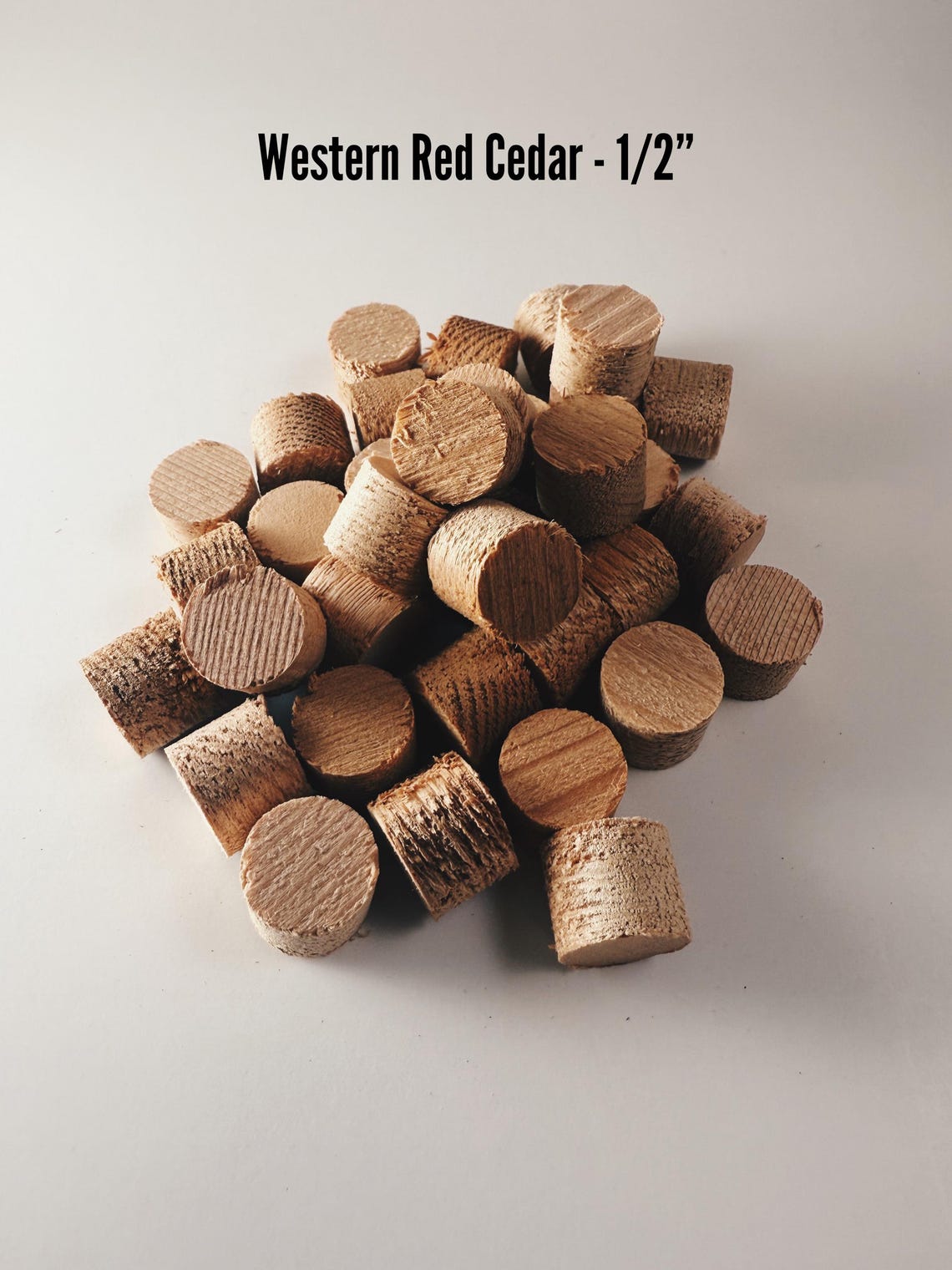 Western Red Cedar - Tapered Wood Plugs - Etsy