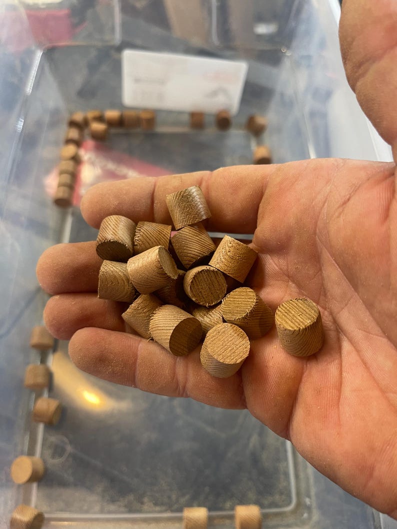 Western Red Cedar Tapered Wood Plugs Light Colored - Etsy