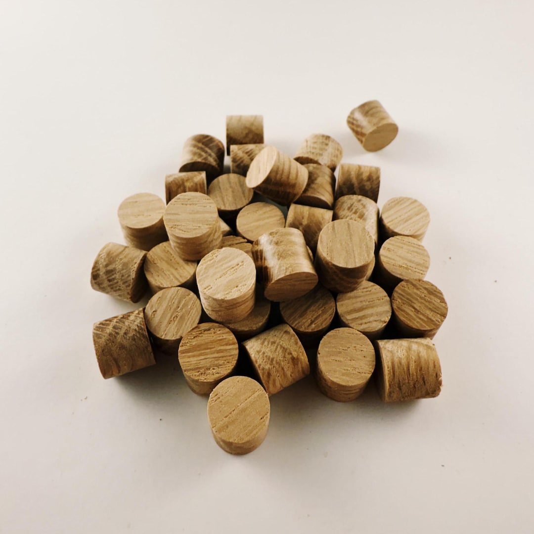 White Oak - Tapered Wood Plugs - Etsy