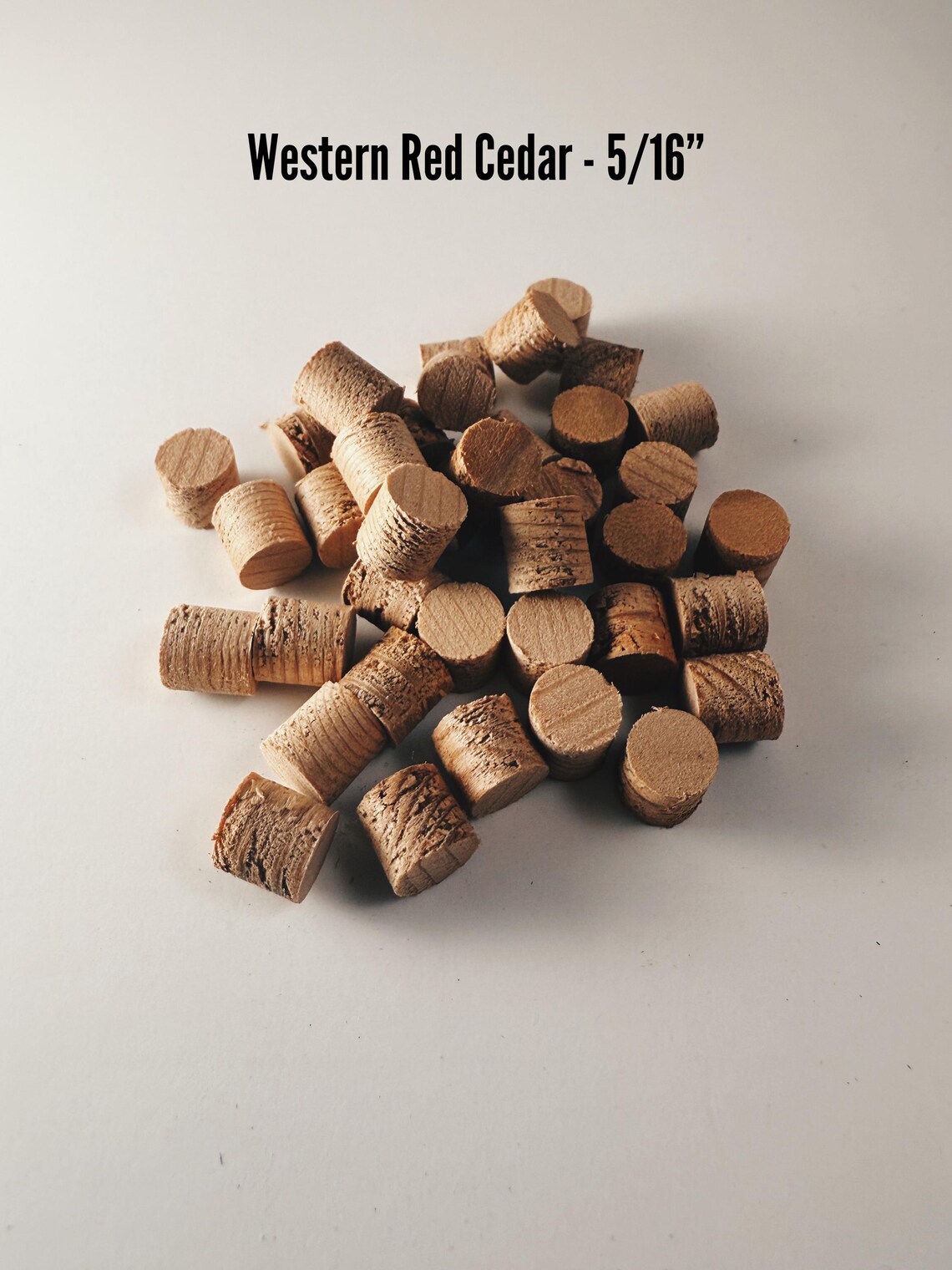 Western Red Cedar - Tapered Wood Plugs - Etsy