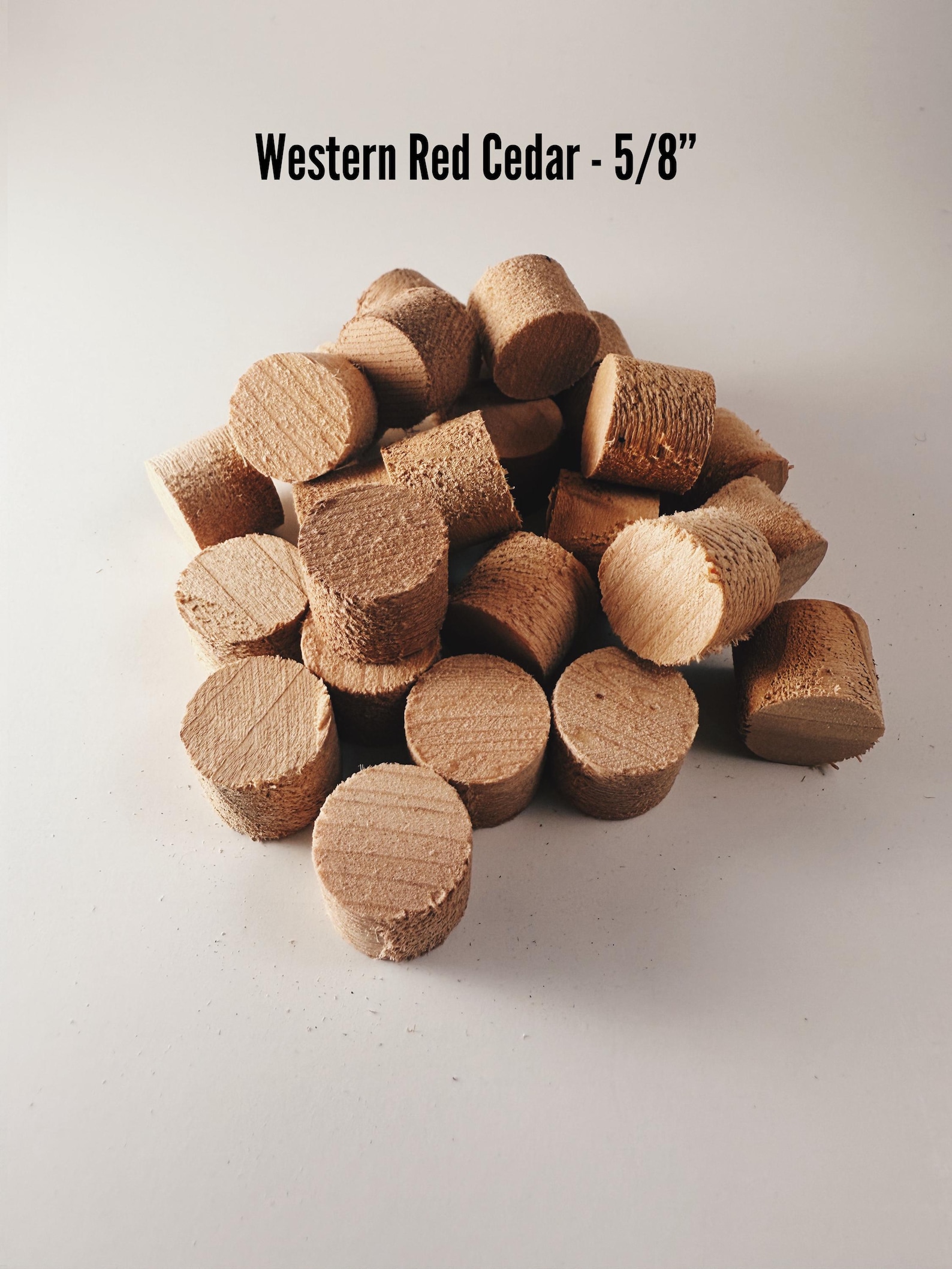 Western Red Cedar - Tapered Wood Plugs - Etsy