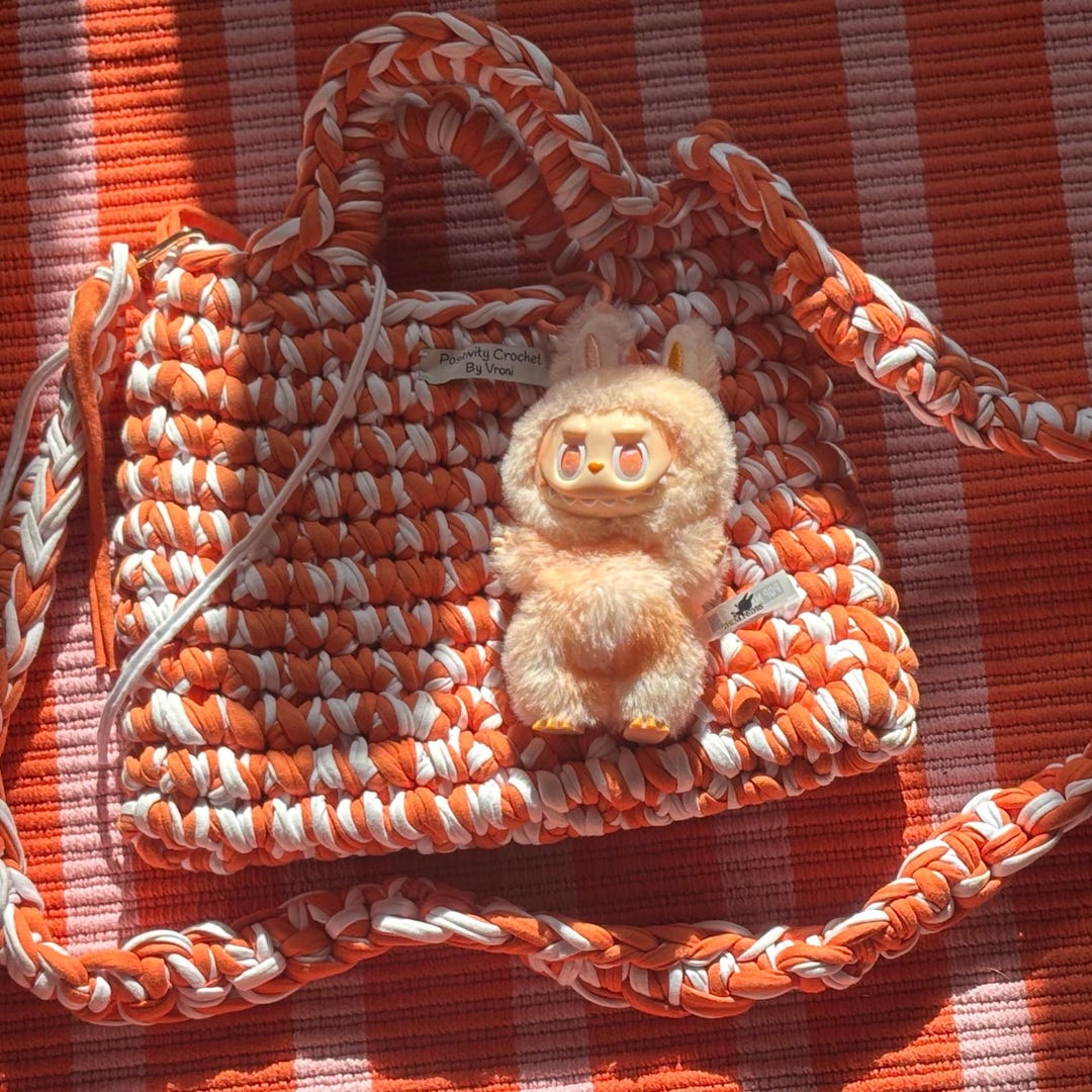 Crossbody Bag WITH LABUBU!! - Etsy