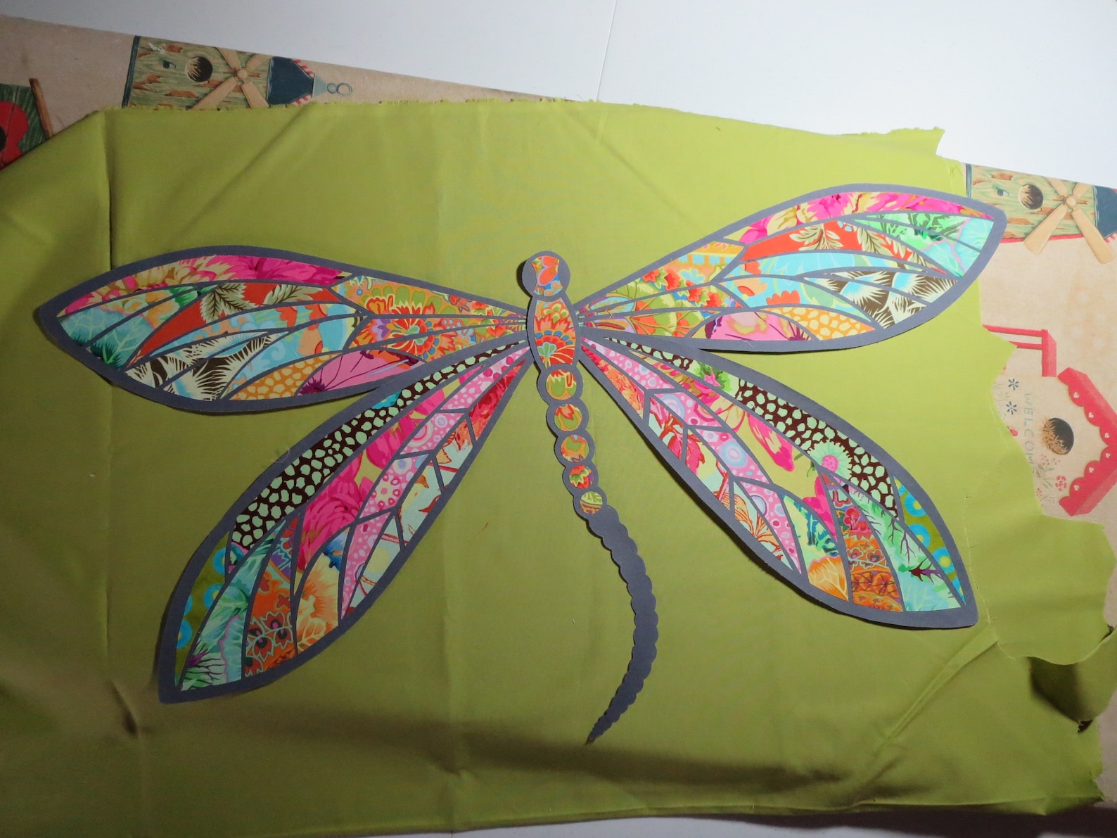 The Modern Dragonfly PDF Quilt Pattern - Modern Quilt Pattern ...