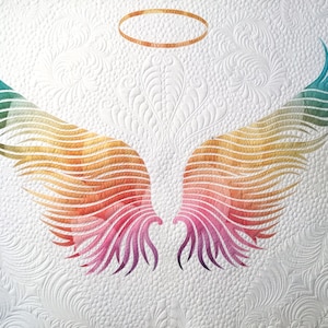 Heaven Sent Quilt Pattern Applique Pattern Angel Quilt Pdf Quilt ...