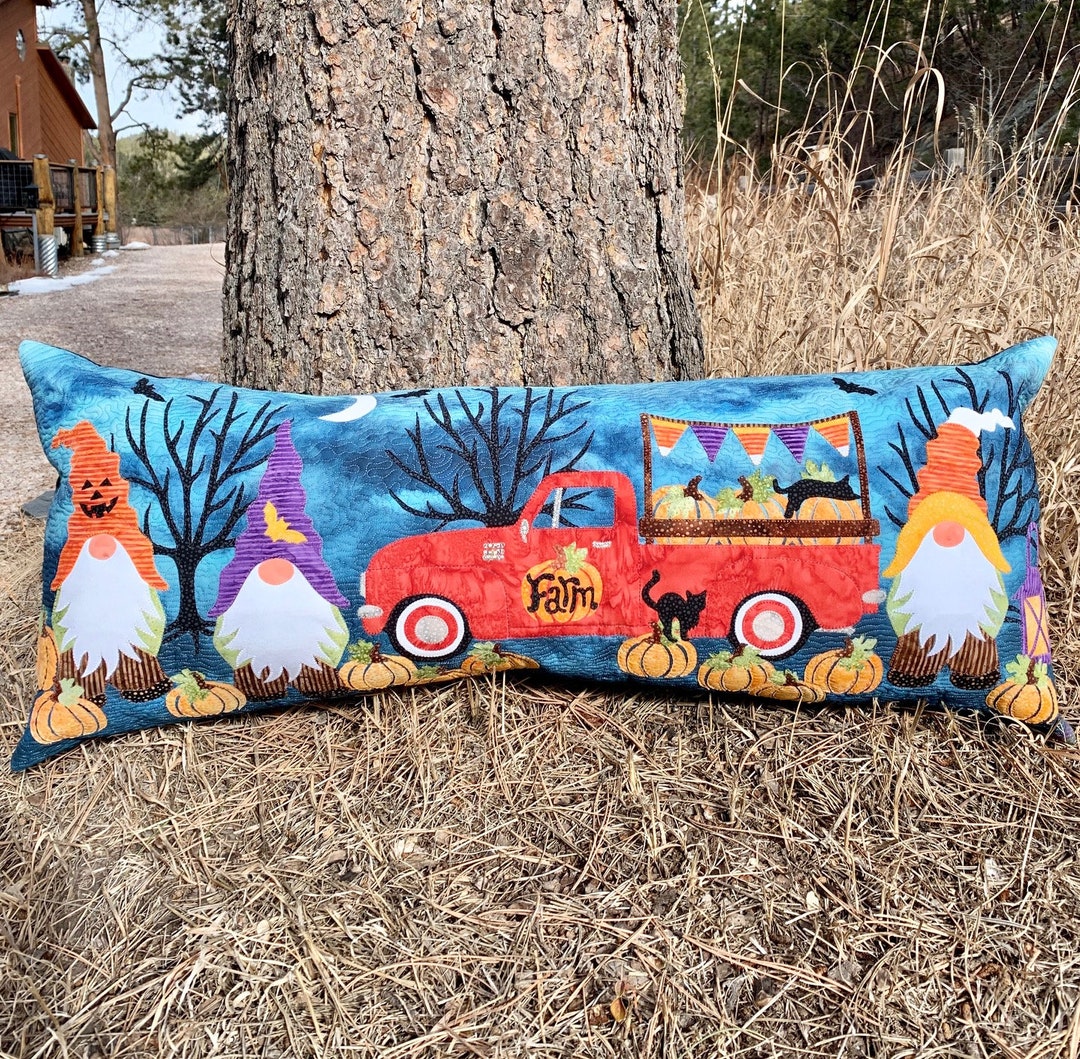 The Boo Crew Quilt Pattern -PDF Quilt Pattern - Bench Pillow Pattern ...