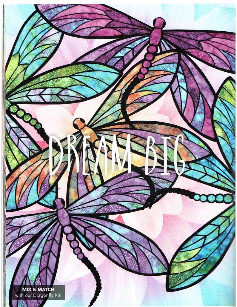 Dance of the Dragonflies Quilt - PDF Quilt Pattern - Dragonfly Quilt ...