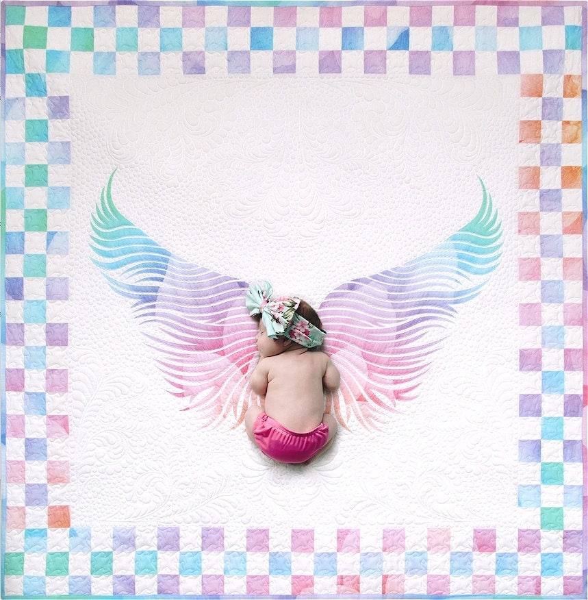 Heaven Sent Quilt Pattern Applique Pattern Angel Quilt - Etsy