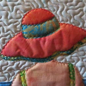 Beach Bums PDF Quilt Pattern - Applique Quilt Pattern- Wall Hanging Pattern - Beach - Joann ...