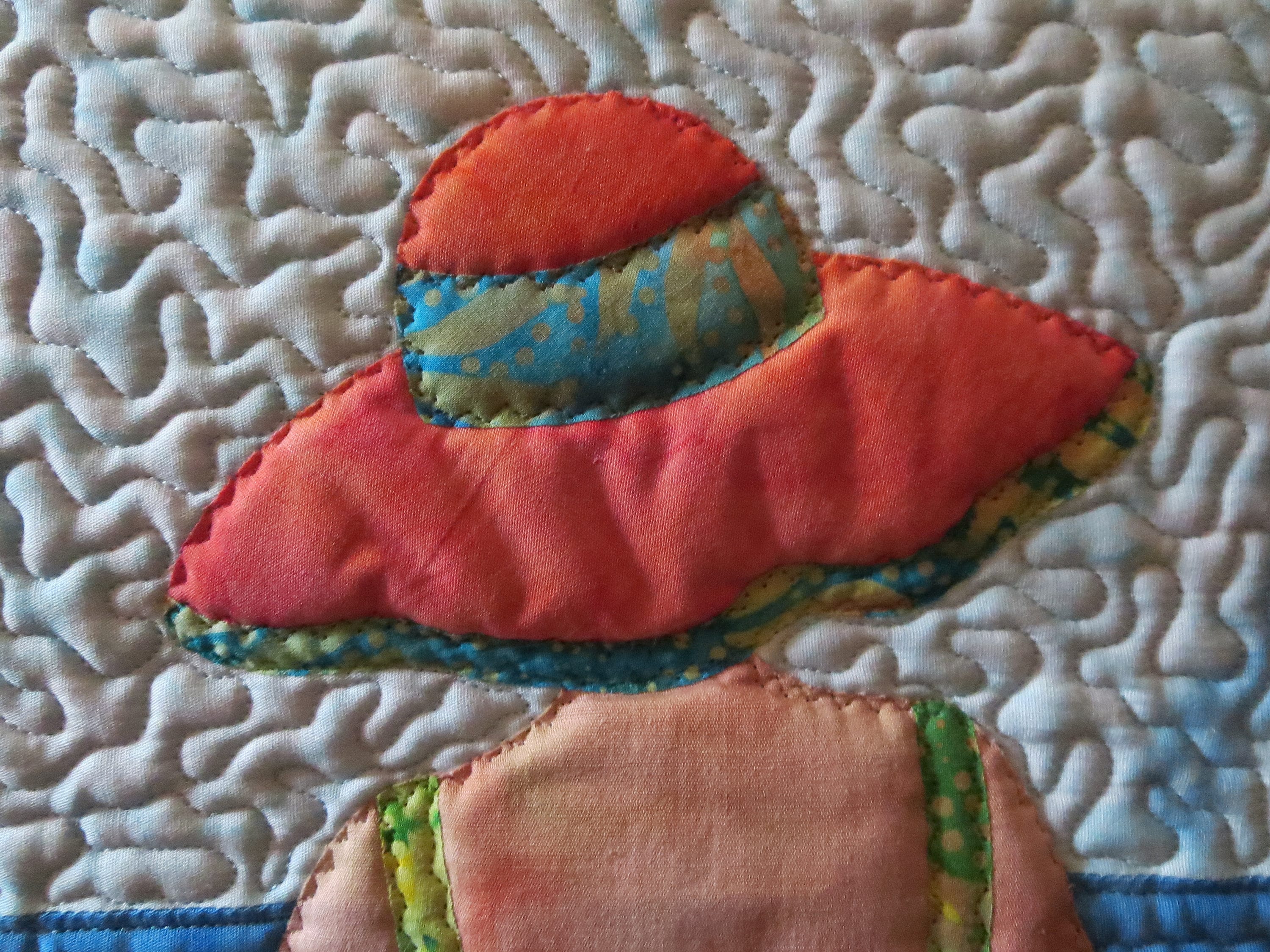 Beach Bums PDF Quilt Pattern - Applique Quilt Pattern- Wall Hanging Pattern - Beach - Joann ...