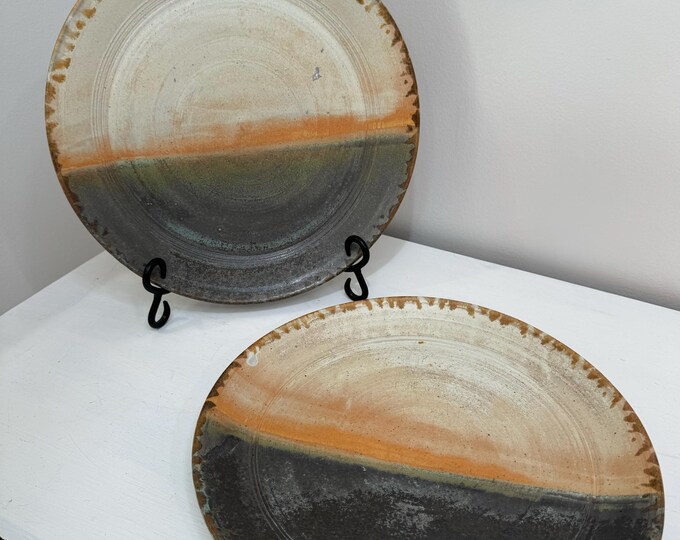 Vintage Studio Pottery Plates: Mid-century Modern Decor, Signed Art ...