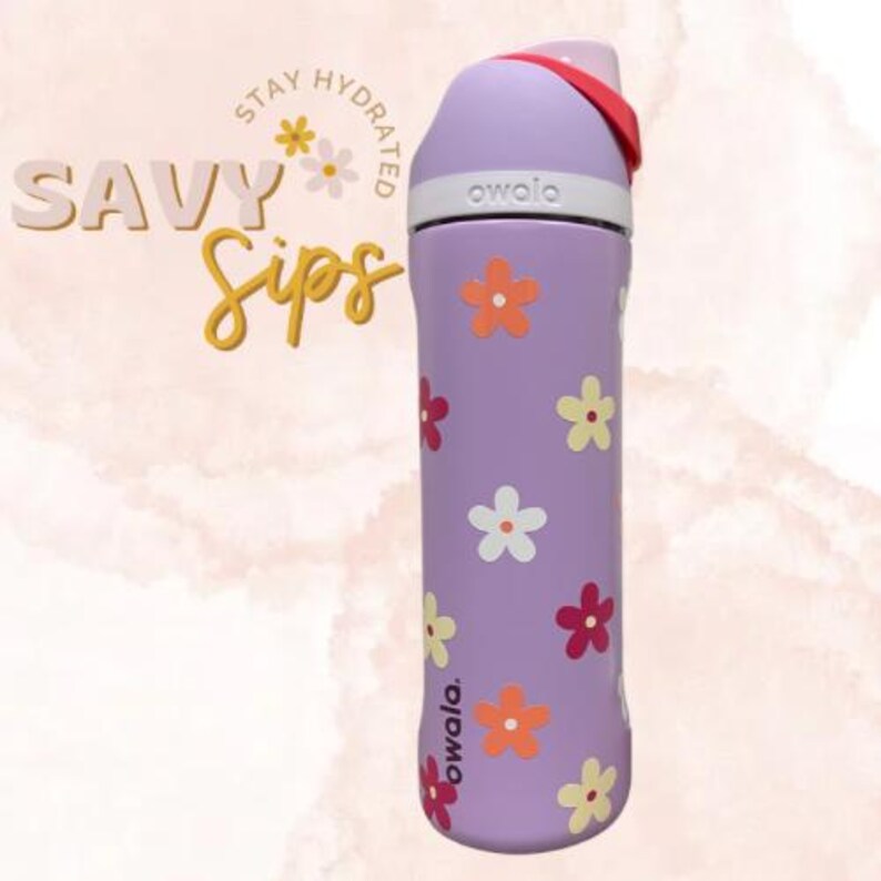 Custom Vinyl and Epoxied Owala Freesip - Etsy