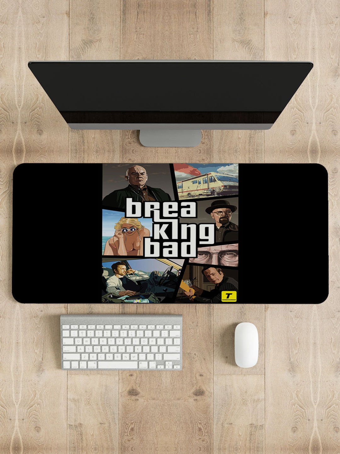 Breaking Bad Mouse Pad, Gaming Mouse Pad, Desk Mat, Customize Mouse Pad ...