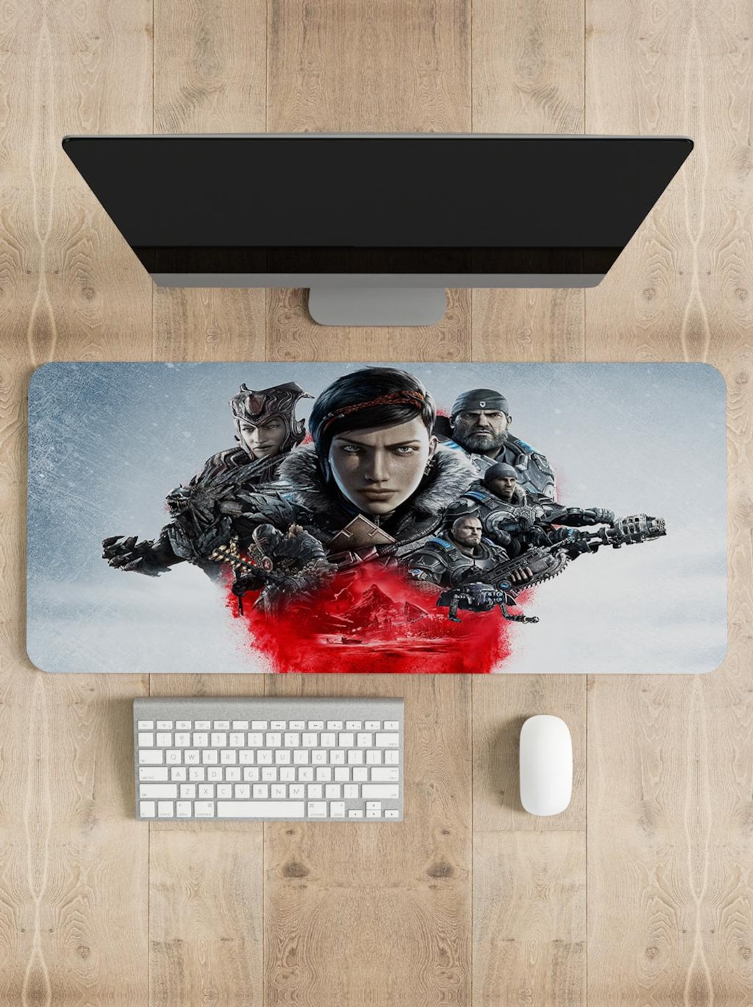 Gears of War Mouse Pad, Gaming Mouse Pad, Desk Mat, Customize Mouse Pad ...